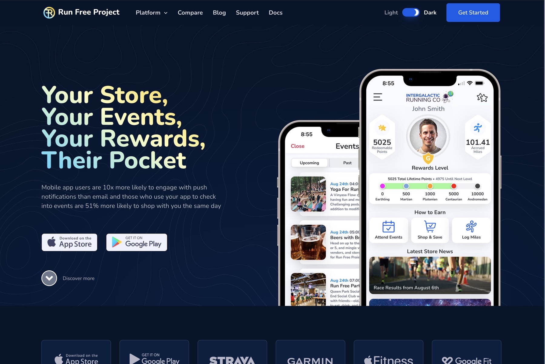 Mobile Apps | Run Free Project